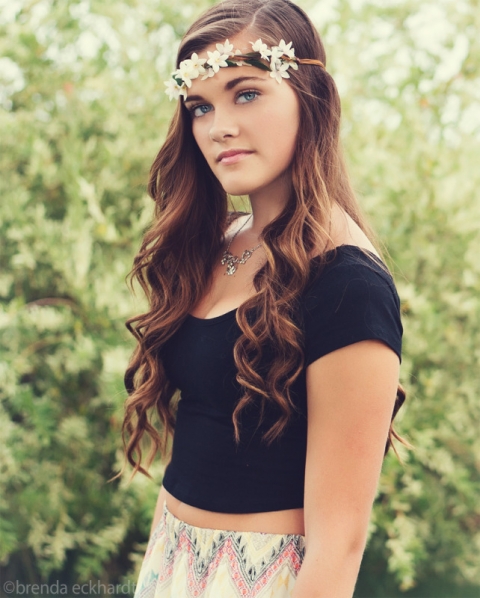 Bohemian Senior Pictures | Styled Session